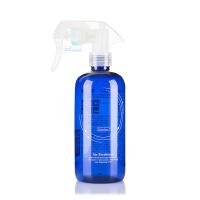 China 300ml Deep Blue Bottles Boston Plastic Bottle With Trigger Spray for home for sale