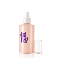 China 200ml Younger Pink Soft Spray Bottle with White PP Cap Lightweight and Convenient for sale