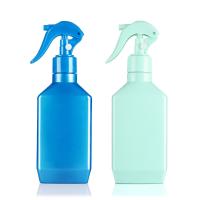 China 300ml Dark Blue PET Plastic Spray Bottle with 28/410 Trigger Sprayer for sale