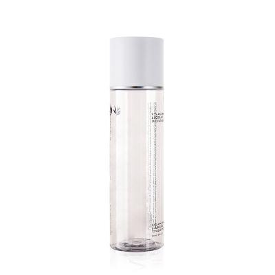 China 200ml PET Cosmetic Plastic Bottle 24/410 Neck Clear Moisture Water Bottle for sale