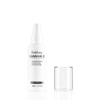 China Customized 80ML Plastic Spray Bottles 30° Angle Sprayer Unique PET Material for Cosmetics for sale