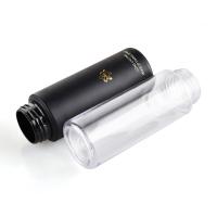 China Black Luxury Fine Mist Spray Bottle With Cap 100ML Capacity Customized Service Accepted for sale