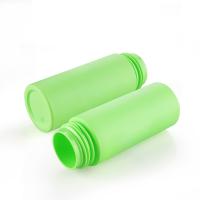 China 150ml Green PET Plastic Foam Bottle with White Foam Pump Custom Logo for sale