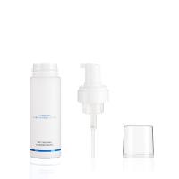 China 180ml PET Plastic Foam Pump Bottle with Cleaning Brush 6oz Customizable Matte Finish for sale