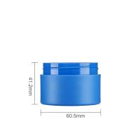 China 50ml Heavy Wall PET Plastic Jars Cosmetic Jars for Facial Mask Sustainable Packaging for sale