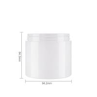 China 400ml Wide Neck Screw Top Jar & 90mm Screw Cap For Body Scrub for sale