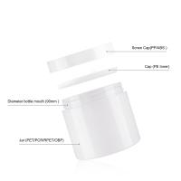 China 400ml Wide Neck Screw Top Jar & 90mm Screw Cap For Body Scrub for sale