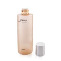 China 230ML OEM ODM Custom Plastic Bottles With Electroplated Lid For Toner for sale