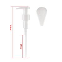 China White Plastic Lotion Pump With Twist Lock Desige 24/410 1.2cc/t for sale