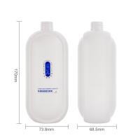 China 500ml White PET Bottle for Face Cleanser with 24/410 Neck Custom Logo ODM OEM for sale