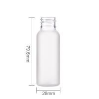 China 30ml Custom PET Plastic Bottle With Screw Cap For Travel for sale