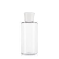 China 150ml Cylinder OEM Plastic Bottle Cosmetic Custom Color With Screw Cap for sale