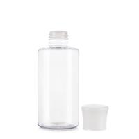 China 150ml Cylinder OEM Plastic Bottle Cosmetic Custom Color With Screw Cap for sale