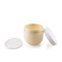 China 300ml RPET Wide Mouth PET Jar Cosmetic Jars with Screw Caps for Cream 82mm for sale