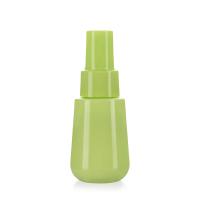 China 50ML Green Spray Bottle With Lid Support Custom Logo Printing for sale