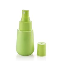 China 50ML Green Spray Bottle With Lid Support Custom Logo Printing for sale