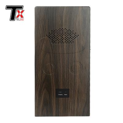 China Wood Grain Handheld Signal Jammer Shield Radius 5m - 30m Dustproof Housing for sale
