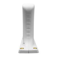 China ABS Material White Large Grip Handle For Portable Anti Drone Shield Device System for sale