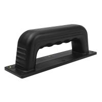 China 6 Fixing Holes ABS Material Portable Anti Drone Shield with Black Rectangular Handle 129g for sale