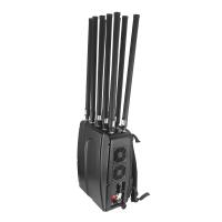 China 10 Channel 1.5km 433mhz 2.4G  Manpack Jammer 360° full Range Jamming For FPV for sale