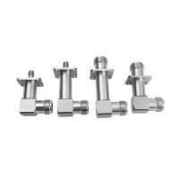 China 90 Degree Flanged Joint Copper-made S In N Connector For Drone System Device for sale