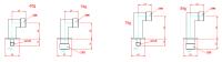 China 90 Degree Flanged Joint Copper-made S In N Connector For Drone System Device for sale
