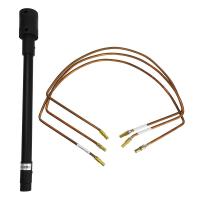 China 400-500MHz Copper Waterproof Four Leaf Clover Antenna For Interference Drone for sale