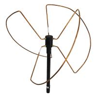 China 300-400MHz Fiberglass Four-Leaf Clover Antenna UAV 300W with 360° Working Range and High Output for sale