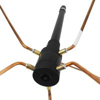 China 300-400MHz Fiberglass Four-Leaf Clover Antenna UAV 300W with 360° Working Range and High Output for sale