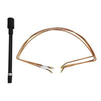China 300-400MHz Fiberglass Four-Leaf Clover Antenna UAV 300W with 360° Working Range and High Output for sale