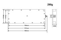 China Customized 50W 400MHz 500MHz  3G 4G Lora Digital Long Range RF amplifier anti drone  module Jammer system for sale