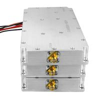 China Aluminum Alloy 50W RF Amplifier Module Super Frequency Band 5000-6000MHz Signal Source For Jammer Application for sale