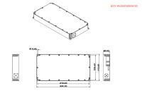 China 100W High Power Bidirectional RF Amplifier N Type Output 4800-6200MHz 3000-4000MHz for sale