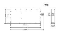 China Customized 50dbm 100W with attenuation adjustment wifi drone FPV signal jammer module for sale