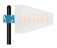 China Log-Periodic Antenna High Gain Directional Antenna for 2G/3G/4G/5G Outdoor Cell Phone Signal Boosting for sale