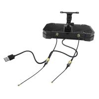 China Dual Band 10W WiFi Cell Phone Drone Signal Booster Extender with 2.4ghz 5.2ghz 5.8ghz Frequency 1.5-2KM Working Range for sale