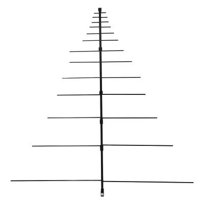 China 100-7000MHz Broadband RF Yagi directional drone defense drone blocker 100W  Antenna for sale