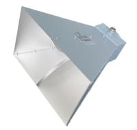 China Aluminum800MHz~10GHz  2g 3g 4g 5g 50W 100W ultra band dual Ridge Horn  Antenna for signal jammer for sale
