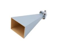 China Aluminum800MHz~10GHz  2g 3g 4g 5g 50W 100W ultra band dual Ridge Horn  Antenna for signal jammer for sale