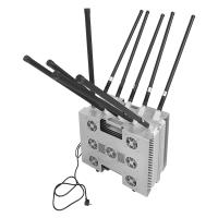China New Design 10 Channel Full band 360°  Detection Jamming Equipment For FPV Drone with Ideal for Security Protection for sale