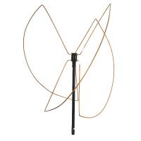 China UAV signal blocker 200-300mhz 100W outdoor windproof waterproof four leaf clover antenna for sale