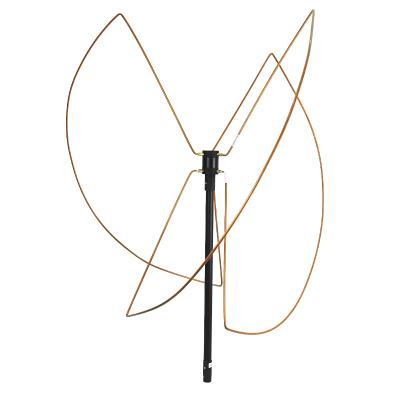 China UAV signal blocker 200-300mhz 100W outdoor windproof waterproof four leaf clover antenna for sale