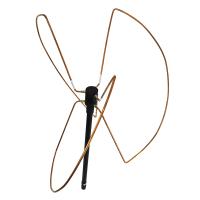 China Customized higih power 300W 2.4ghz 5.8ghz N-male drone GNSS signal shield  four leaf clover antenna for sale
