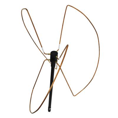 China Customized higih power 300W 2.4ghz 5.8ghz N-male drone GNSS signal shield  four leaf clover antenna for sale