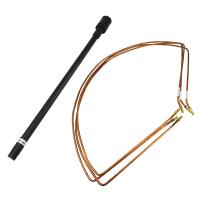 China Customized higih power 300W 2.4ghz 5.8ghz N-male drone GNSS signal shield  four leaf clover antenna for sale