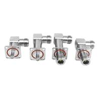 China Waterproof aluminum SMA to N 90 degree  anti drone chassis equipment parts connector for sale