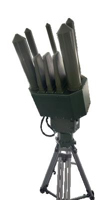 China 3-5km Government  green fixed drone detect and jamming equipment for sale