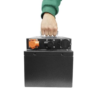 China National Quality Inspection AC DC 24V 120A portable external lithum battery Long battery life for sale