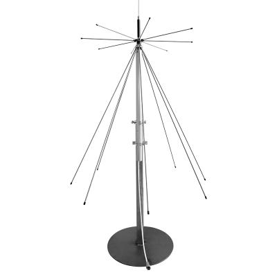 China Umbrella shape wide band 25-3000MHz ULF 2ghz 3ghz Discone antenna directional antenna for sale