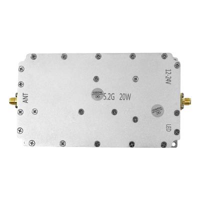 China TX RF Amplifer Module Dual Band FPV Drone Signal Extender WIFI 2.4ghz 20W 12V Bidirectional for Drone for sale